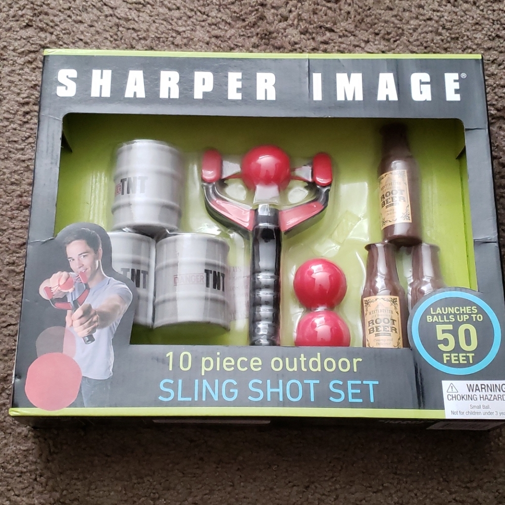 Sharper Image Sling Shot Set - Gem